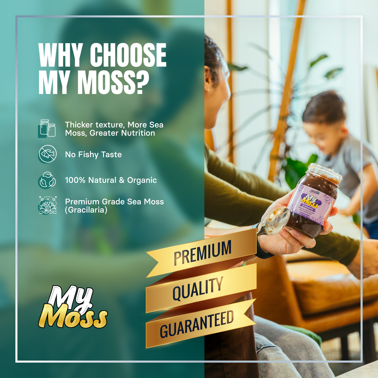 "My Moss" Sea Moss Flavor Gel - 16oz – Natural Renewals
